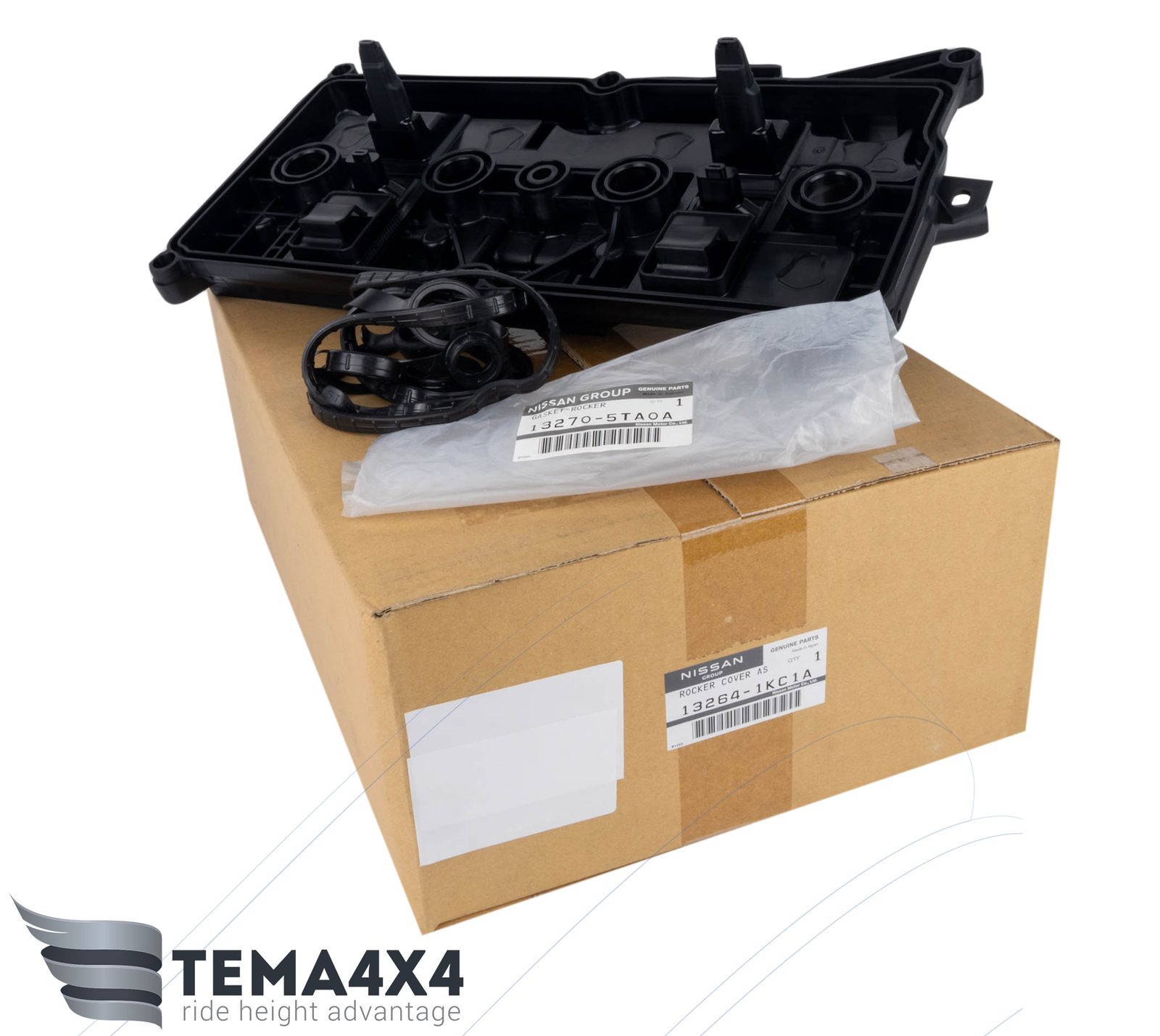 Genuine OEM Valve Cover with Gasket for Nissan 13264-1KC1A 132641KC1A ...