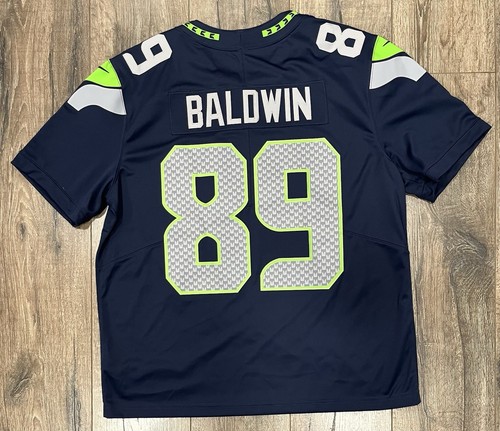 Seattle Seahawks Doug Baldwin #89 Adult XL Vapor Stitched NFL Blue Nike ...