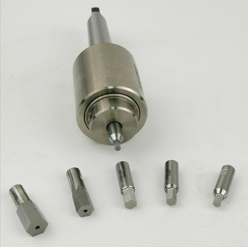 Rotary Hexagon Hole Broach Tool Kit KC-CX08P3 With Morse 3# Holder 6 ...