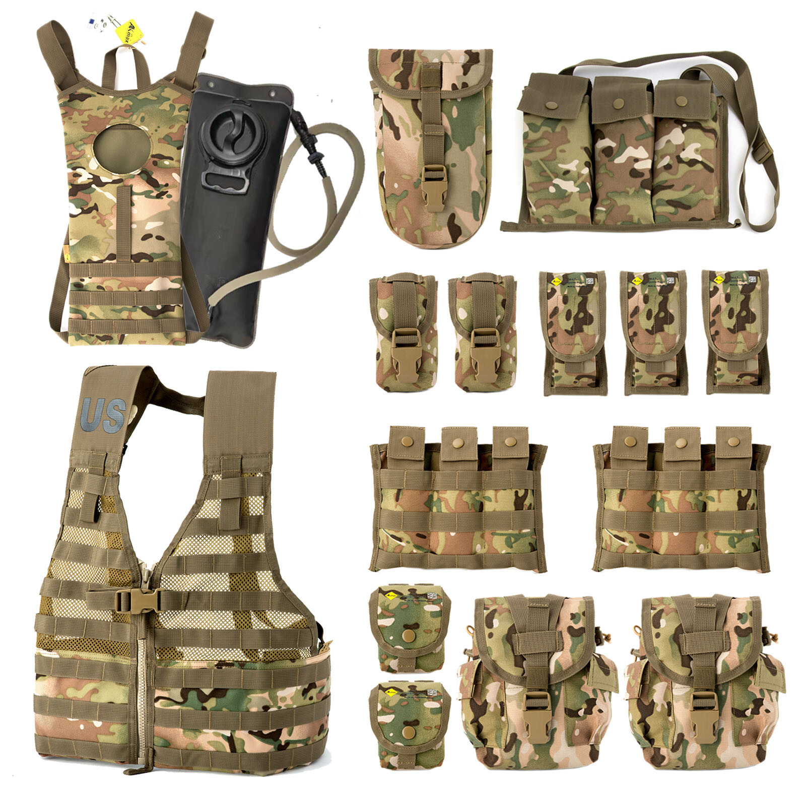 Molle Tactical Vest Setup
