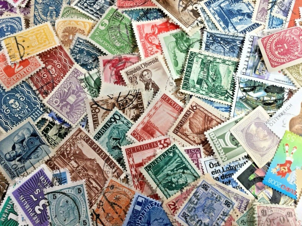 AUSTRIA - 1000 STAMPS - ALL DIFFERENT - USED, With Sets - Very nice ...