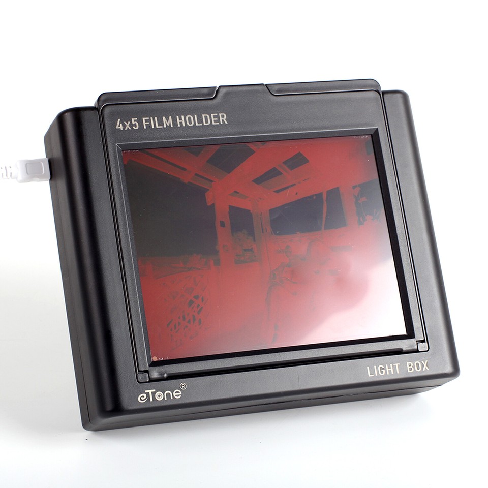 Digital Film Scanner Light Box/Holder For 135/120/4X5 Slide Film ...