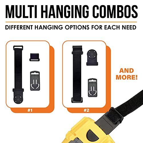 Multimeter Hanging Strap Kit Clip and Magnetic Hanger Works With Fluke ...