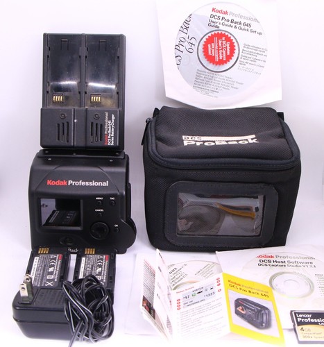 RARE KODAK DCS PRO BACK 645M 645 MAMIYA 645AFD II DIGITAL BACK READ ...
