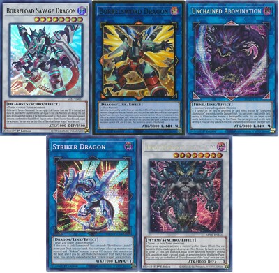 Yugioh Varis 2024 Deck - Borreload Savage Dragon- Rokket - 55 Cards ...