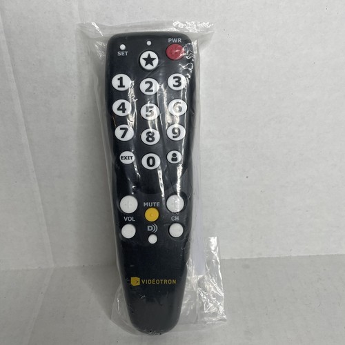 Videotron Remote Control Simplified Batteries Included-US STOCK | eBay