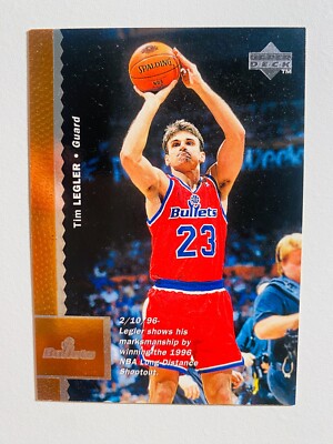 1996 UPPER DECK #133 TIM LEGLER NM-MT NBA BASKETBALL CARD | eBay