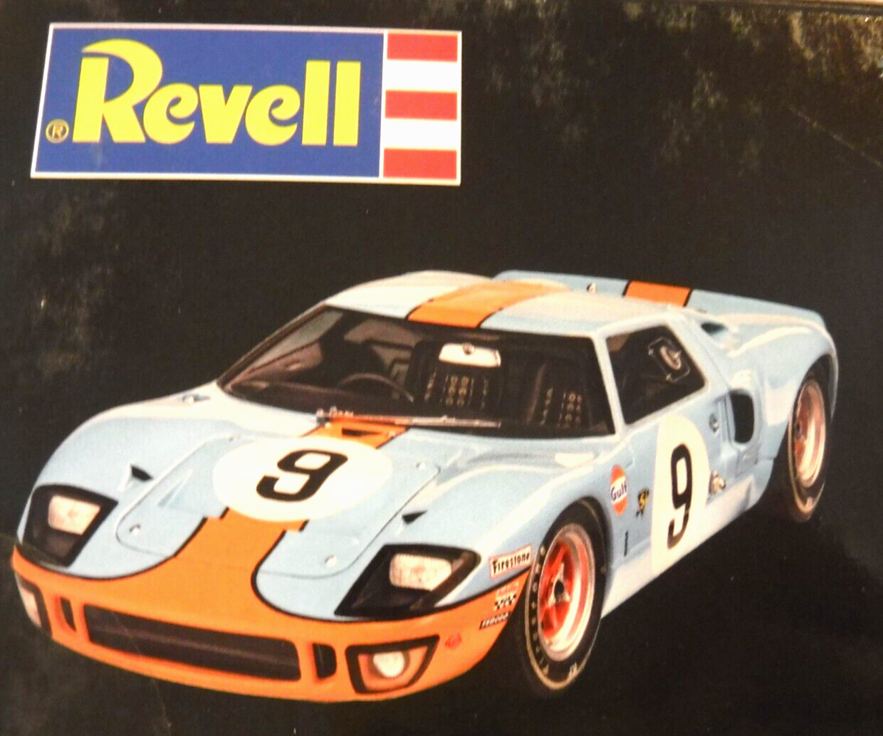 1/24 Revell Ford GT 40 Limited Ed Le Mans 1968 & '69 Level 4 kit ...