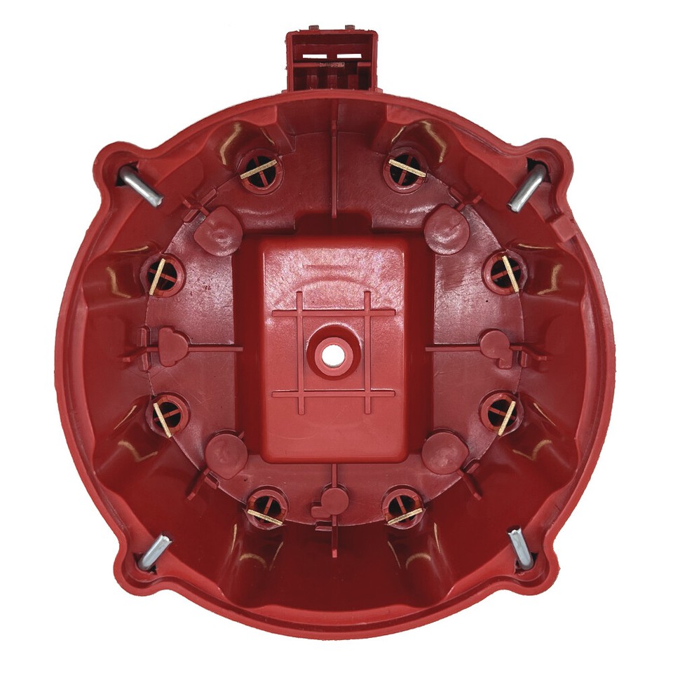 Chevy GM Red HEI Large Distributor Cap Rotor Kit SBC BBC 305 327 350 ...