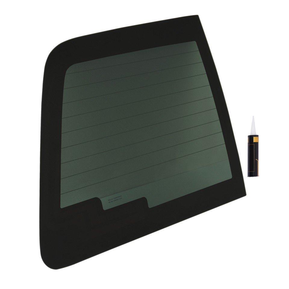 Fits 2008-2016 Ford F250 F350 Rear Left Side Glass For Sliding Window w ...