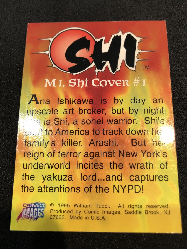 1995 Shi Trading Cards All-Chromium MagnaChrome #M1 Shi Cover #1 | eBay