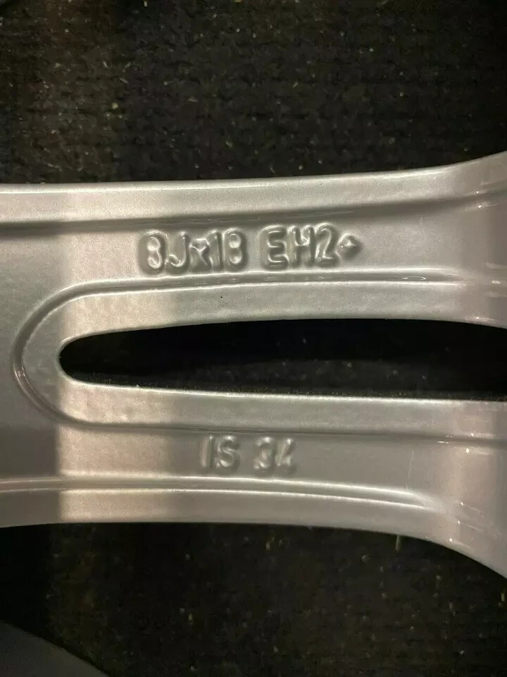 Genuine Staggered BMW MV3 Alloy Wheels 18" E90 E91 E92 E93 Ferric Grey ...