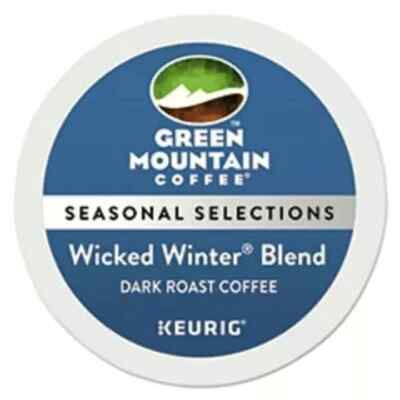 96/PACK - Green Mountain Wicked Winter Blend Coffee K-Cup Pods BULK PACKAGING | eBay