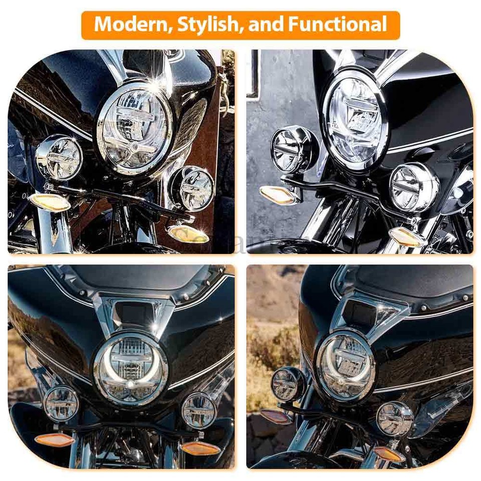 Spotlight Fog Lamp Auxiliary Light Bracket For BMW R18B Bagger R18 R 18 ...