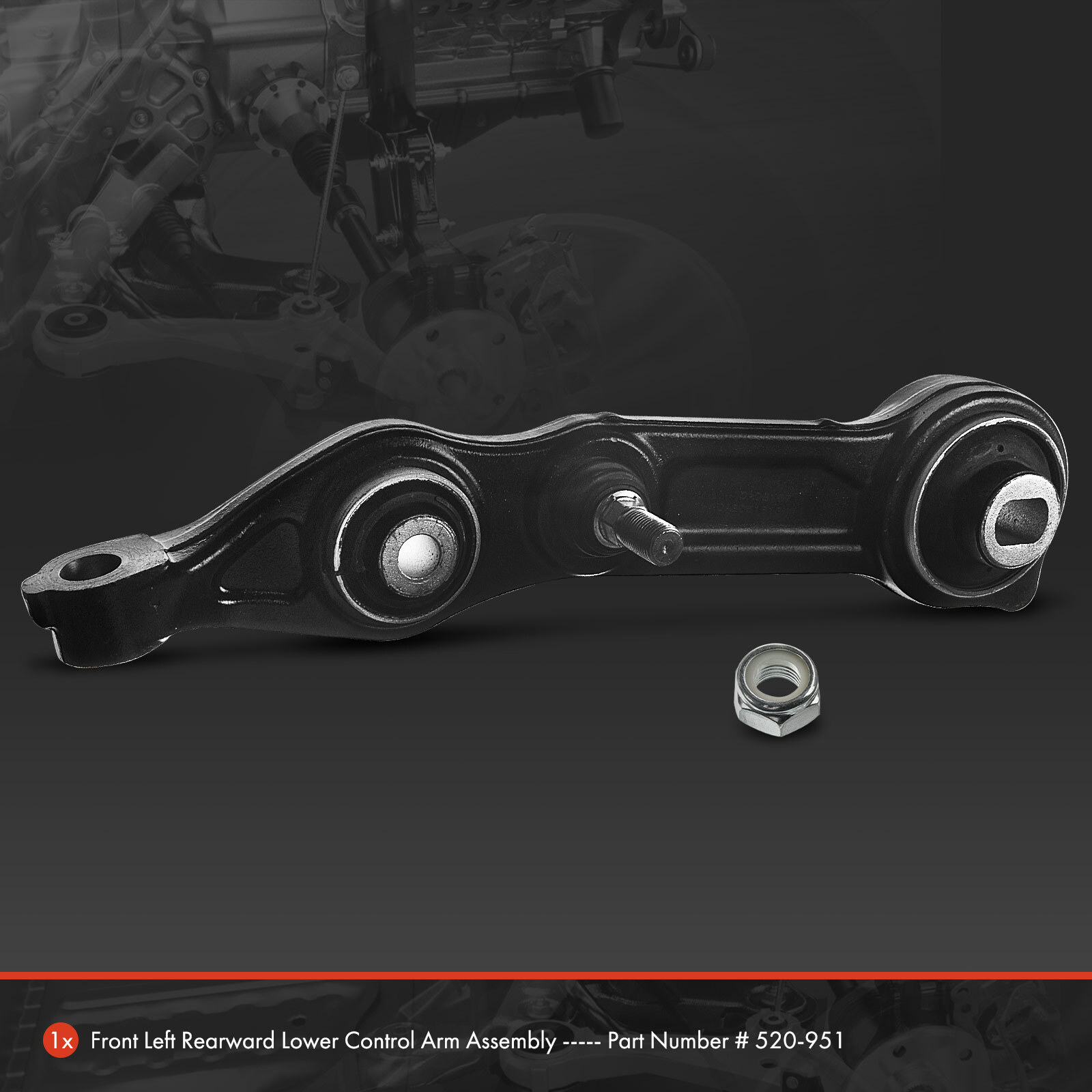 Lower Rearward Control Arm Front Left for Mercedes Benz W211 W219 E320 ...
