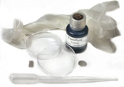 Ferrofluid Kit - Neodymium Magnets - Dish - Dropper | eBay