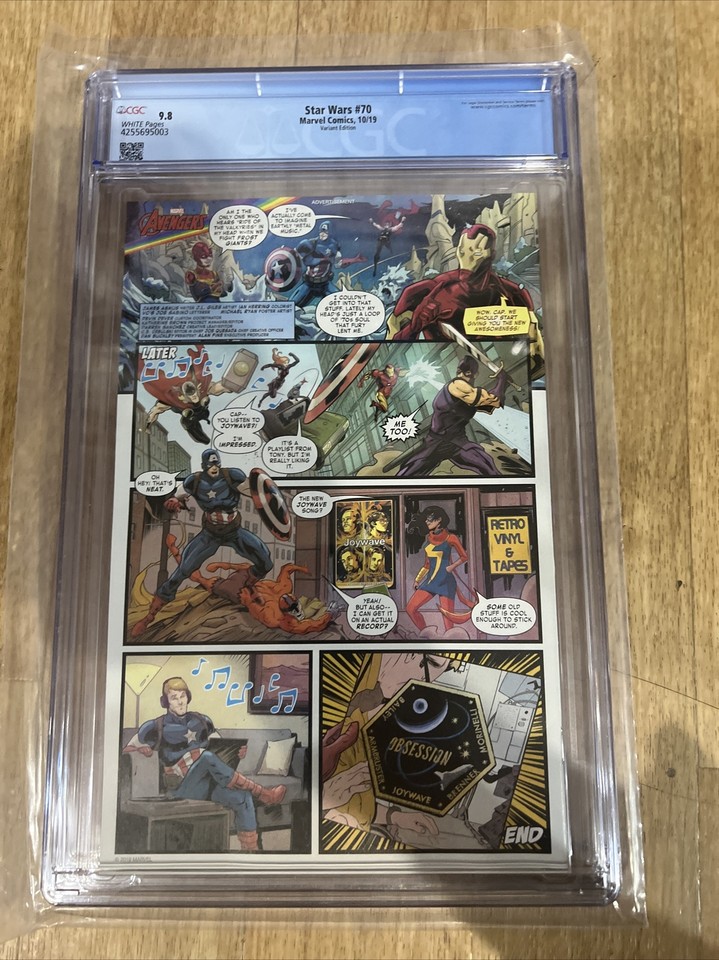 Star Wars 70 Action Figure Variant Marvel Comics 2019 8D8 Book of Boba ...