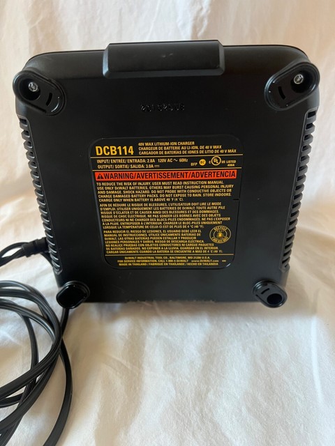 Dewalt DCB114 40v Max Li-Ion Battery Charger for sale online | eBay