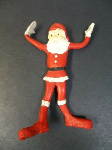 Bendable Santa Claus figure it is a neat item unusual bendy toy J | eBay