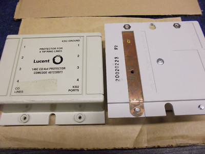 Telephone Line Protector for 4) CO lines, Lucent 146C, 407228923, Used ...