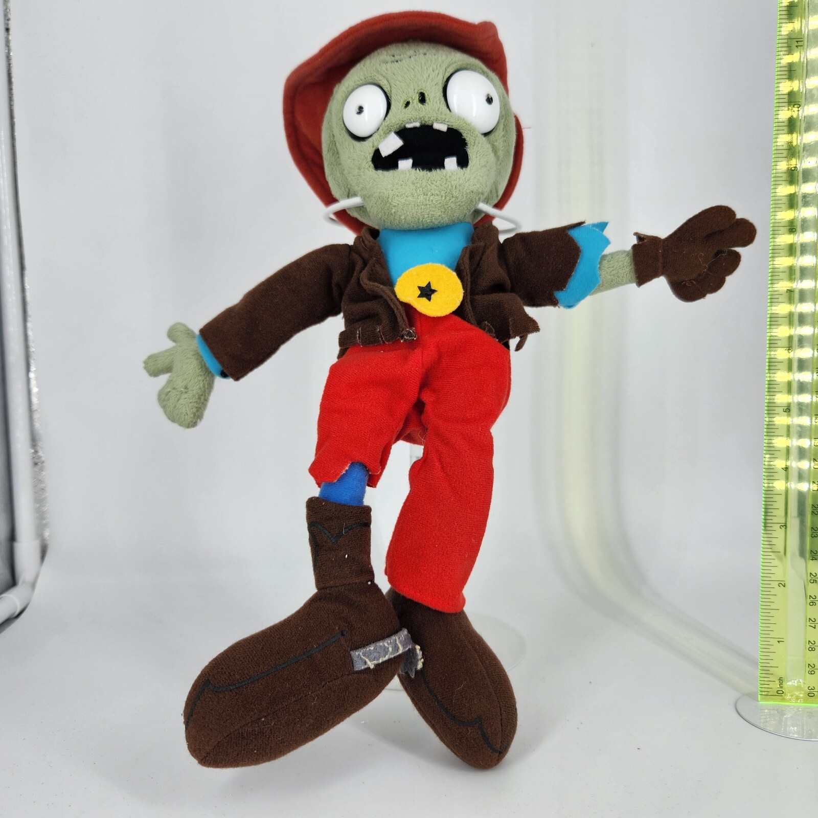 Plants vs Zombies PVZ 2 Plush WORLDMAX 2013/4 COWBOY ZOMBIE RARE 12 ...