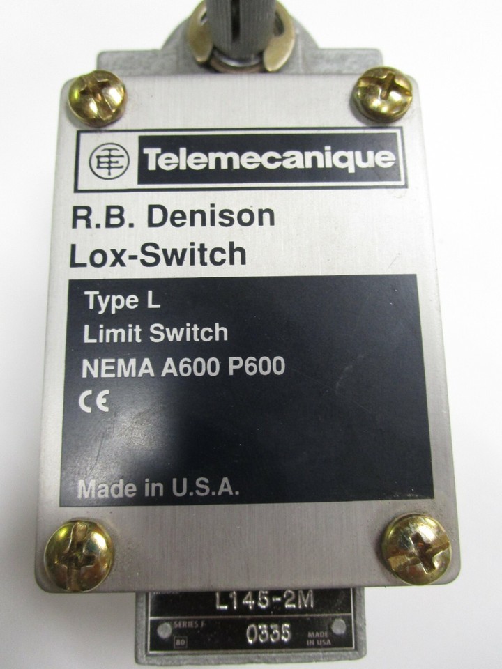 TELEMECANIQUE L145-2M LIMIT SWITCH TYPE L (NEW) | eBay