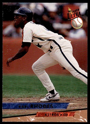 1993 Ultra Baseball Card Karl Rhodes Houston Astros #395 | eBay