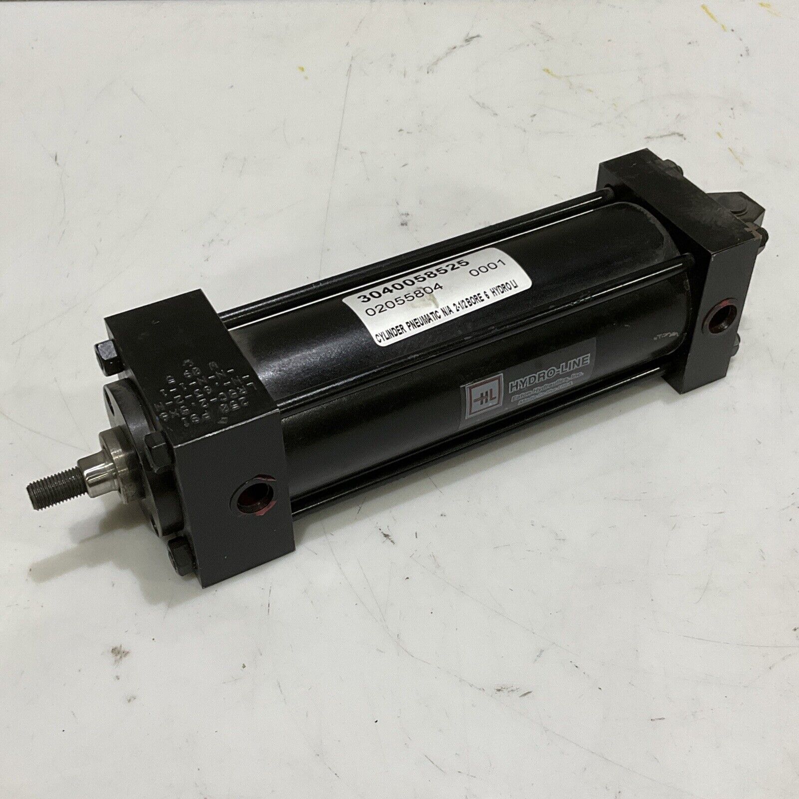 HYDRO-LINE LR5C-2.5X6-N-.63-2-N-N-N-1-1 PNEUMATIC CYLINDER 2-1/2” B 6 ...