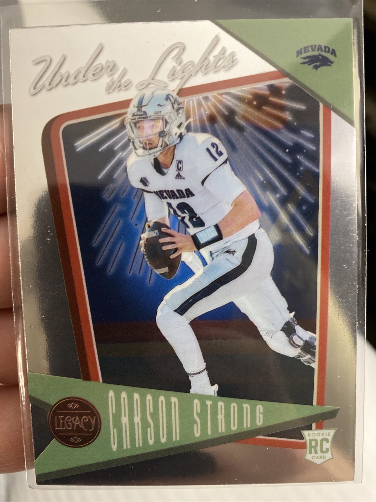 2022 Panini Legacy Carson Strong Under The Lights Rookie RC ...