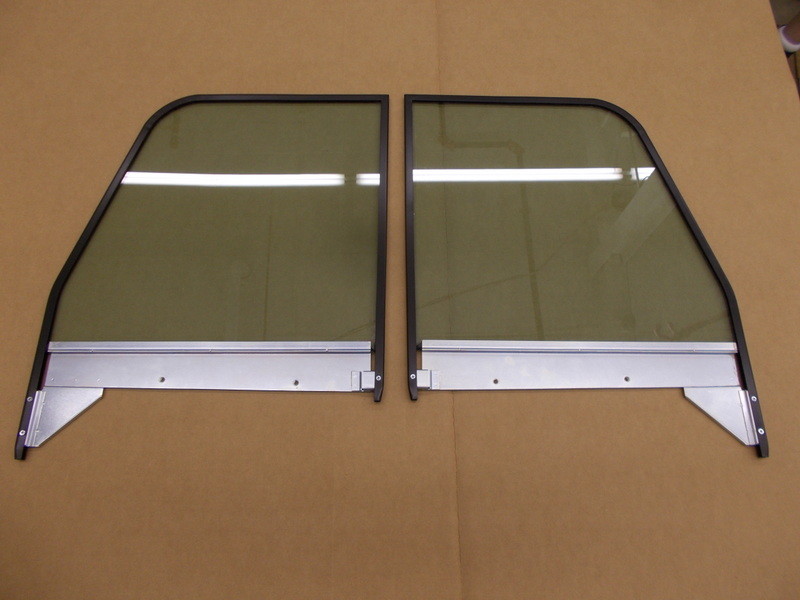 1960 - 1963 Chevy Pickup Green Glass Windshield Vent Post Door Assembly ...