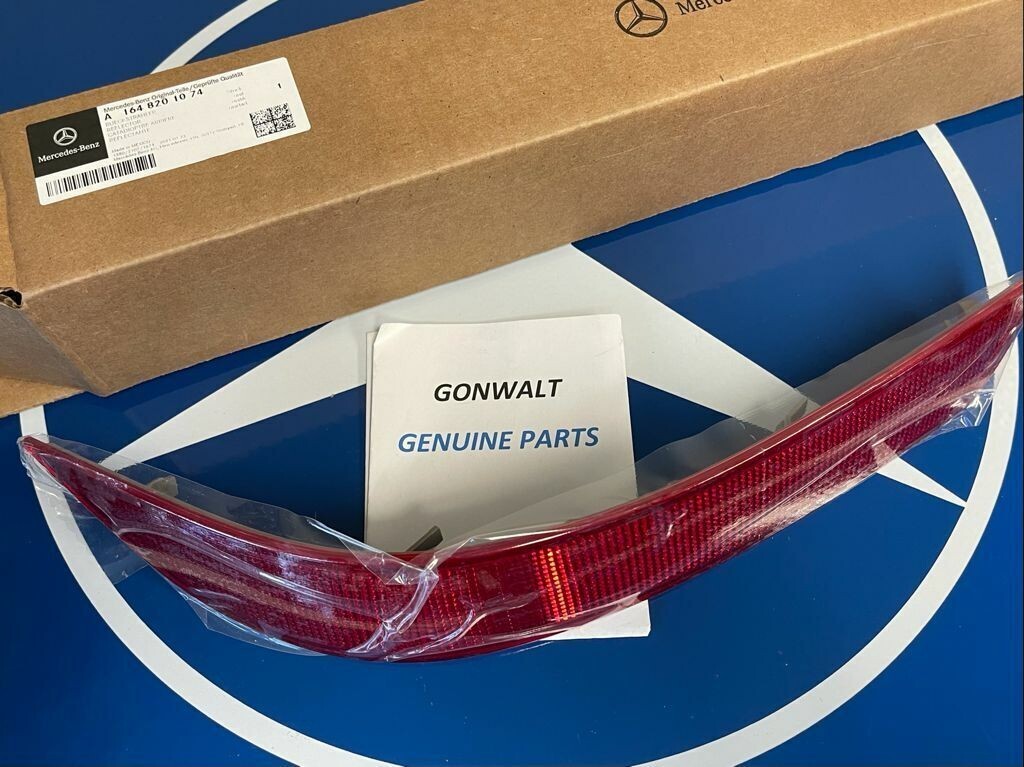 Mercedes Benz Rear Bumper Left+Right Reflector GL-Class 1648200974 ...