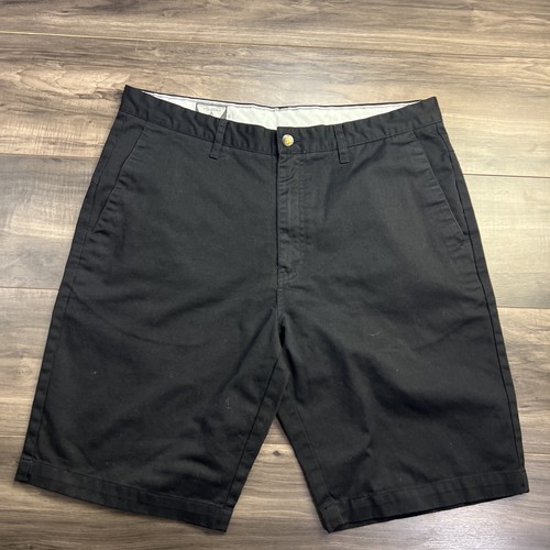 Volcom Stone Shorts Mens 36 Black Chino Shorts Walking Hiking Logo ...