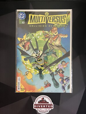 Multiversus Collision Detection 4 - Main Dan Mora Cover A | DC Comics ...