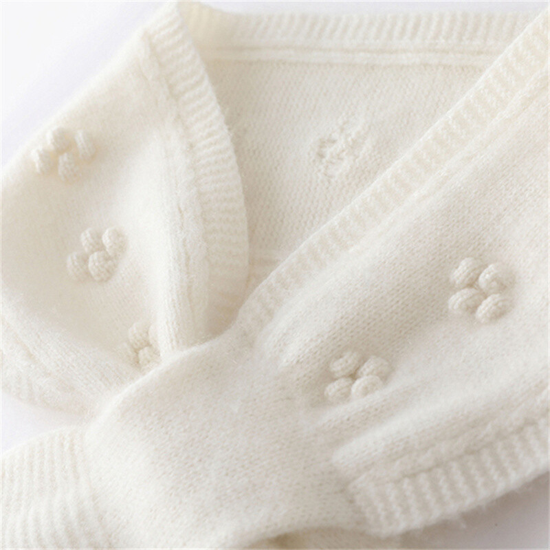 Winter Lady 100% Knit Pure Cashmere Kerchief Short Scarf Decoration ...