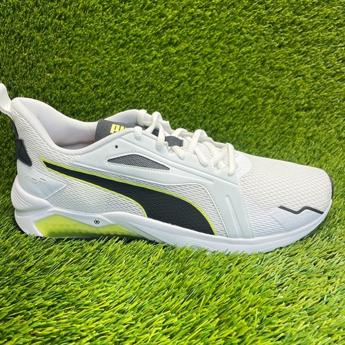 Puma LQDCELL Method Mens Size 13 White Black Athletic Running Shoes ...