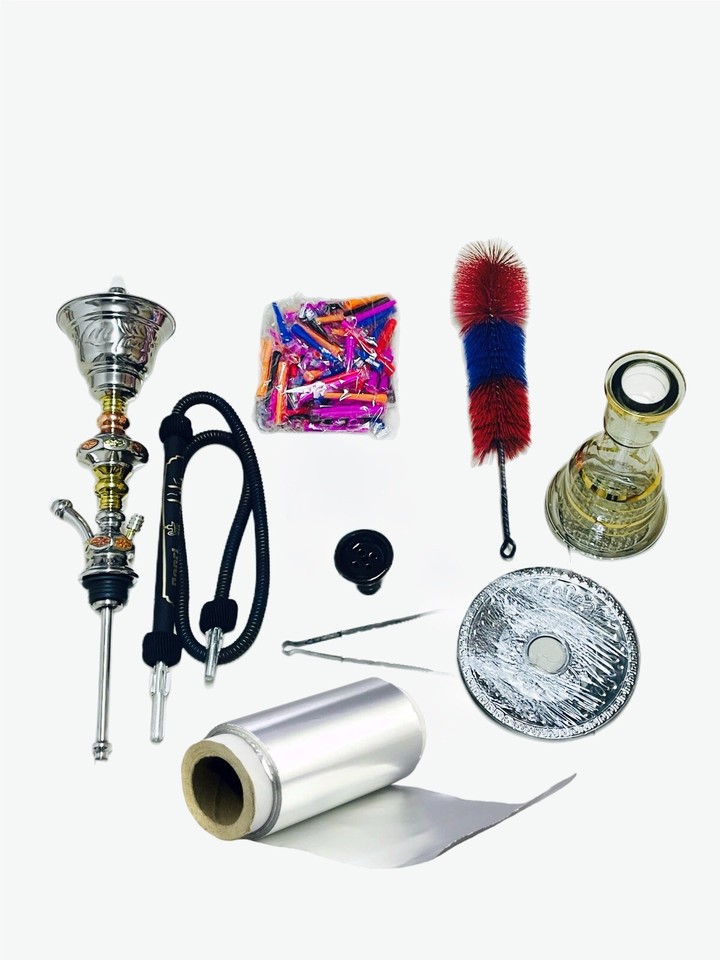 ICE hookah shisha set W Foil And Hookah Tips | eBay