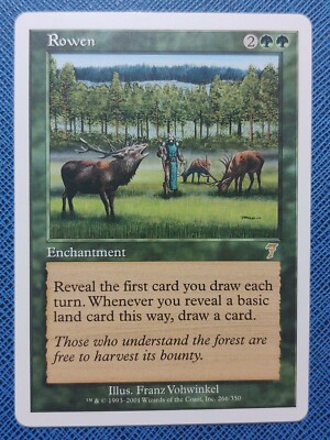 MTG 1x Rowen NM Seventh 7th Edition (multi available) Magic | eBay