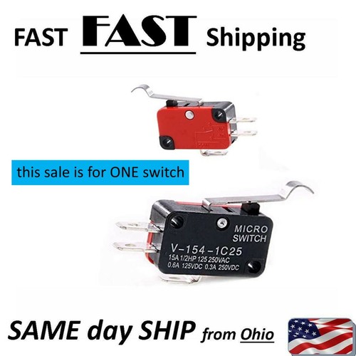 MINI Micro R Type With Hooked Lever Limit Switch Open/Close 5A 250V | eBay
