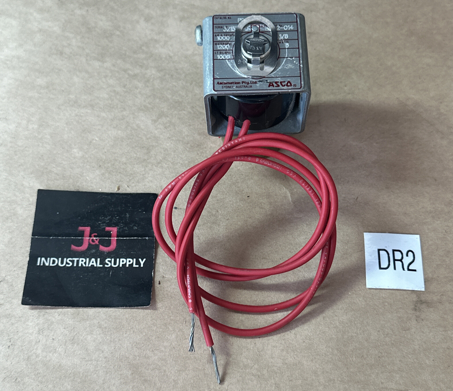 NEW NO BOX- ASCO General Service Solenoid PD262-C2 Air/Gas/Water/Lt Oil FASTSHIP | eBay