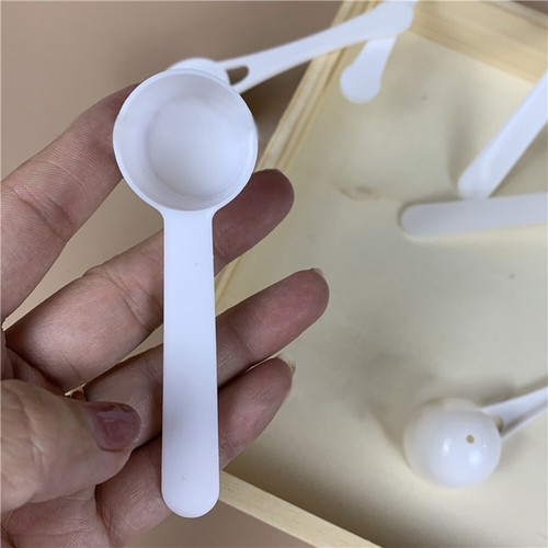 Reliable White Measuring Spoon Set 50/100pcs Food Grade Plastic 5g ...