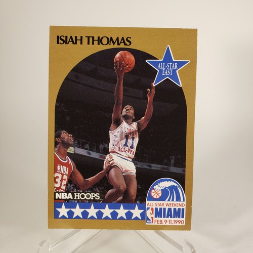 ISIAH THOMAS 1990-91 NBA HOOPS ALL-STAR WEEKEND MIAMI #11 | eBay