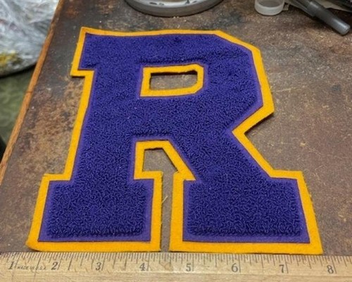 The Neff Company – Large Varsity Letter “R” Embroidered Patch (NOS) | eBay