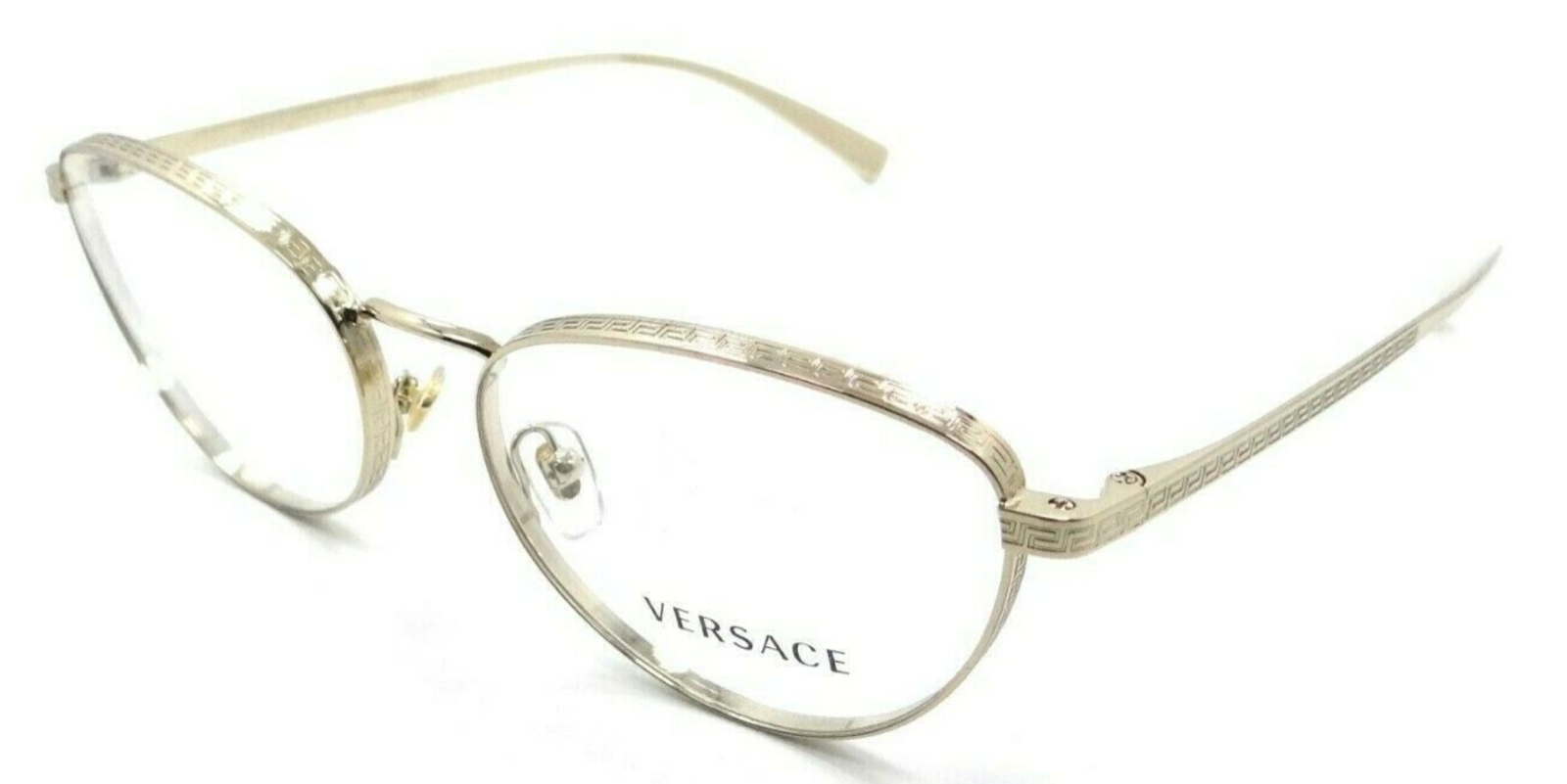 New Versace Reading Glasses VE Mod.1266 1252 54-17 140 Shiny Gold ...