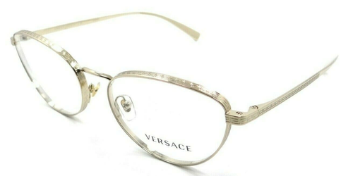 New Versace Reading Glasses VE Mod.1266 1252 54-17 140 Shiny Gold ...