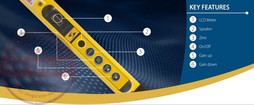 SUBSURFACE ML-3 SURVEYORS MAGNETIC LOCATOR,PIN FINDER,LEICA,TOPCON ...