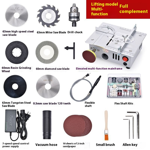 Desktop Miniature Table Saw Acrylic Cutter 2 inch Mini Model Small ...