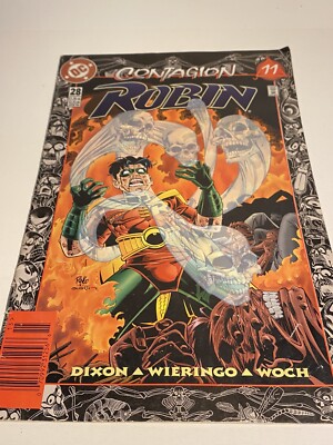 Robin 28 NM 1996 DC Comics Contagion Batman! Tim Drake! Night wing ...
