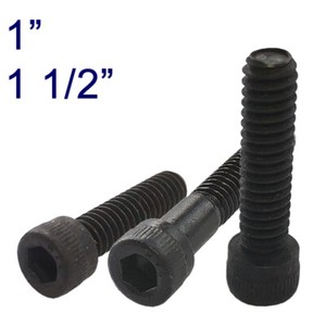 1/4" BSW Whitworth Steel Socket Cap Head Screws - 1" / 1 1/2" - Pack 5 ...