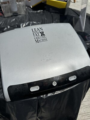 George Foreman Electric Grill w/ Non-Stick Plates and 2 Drip Pan | eBay