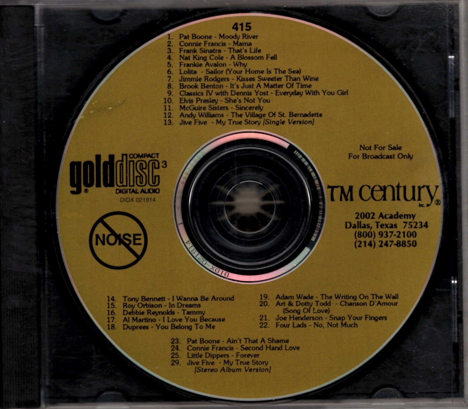 TM Century Gold Disc 415 | eBay